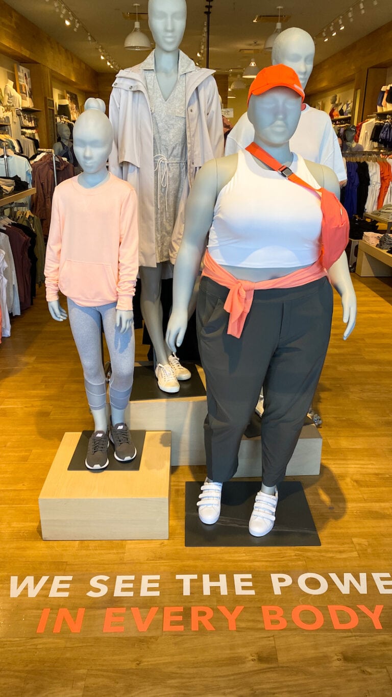The Athleta Plus Size Shopping Experience